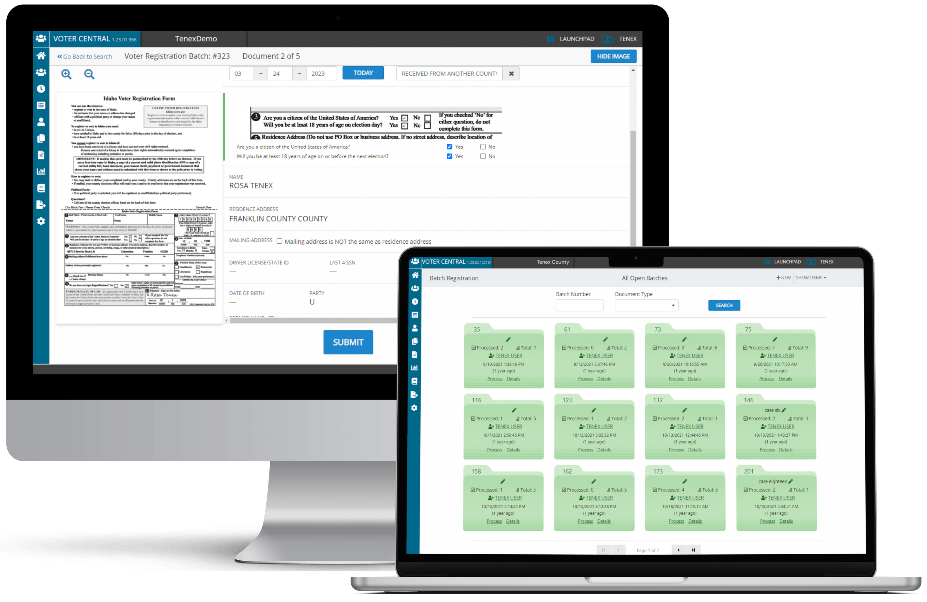Voter Central | Voter Registration System